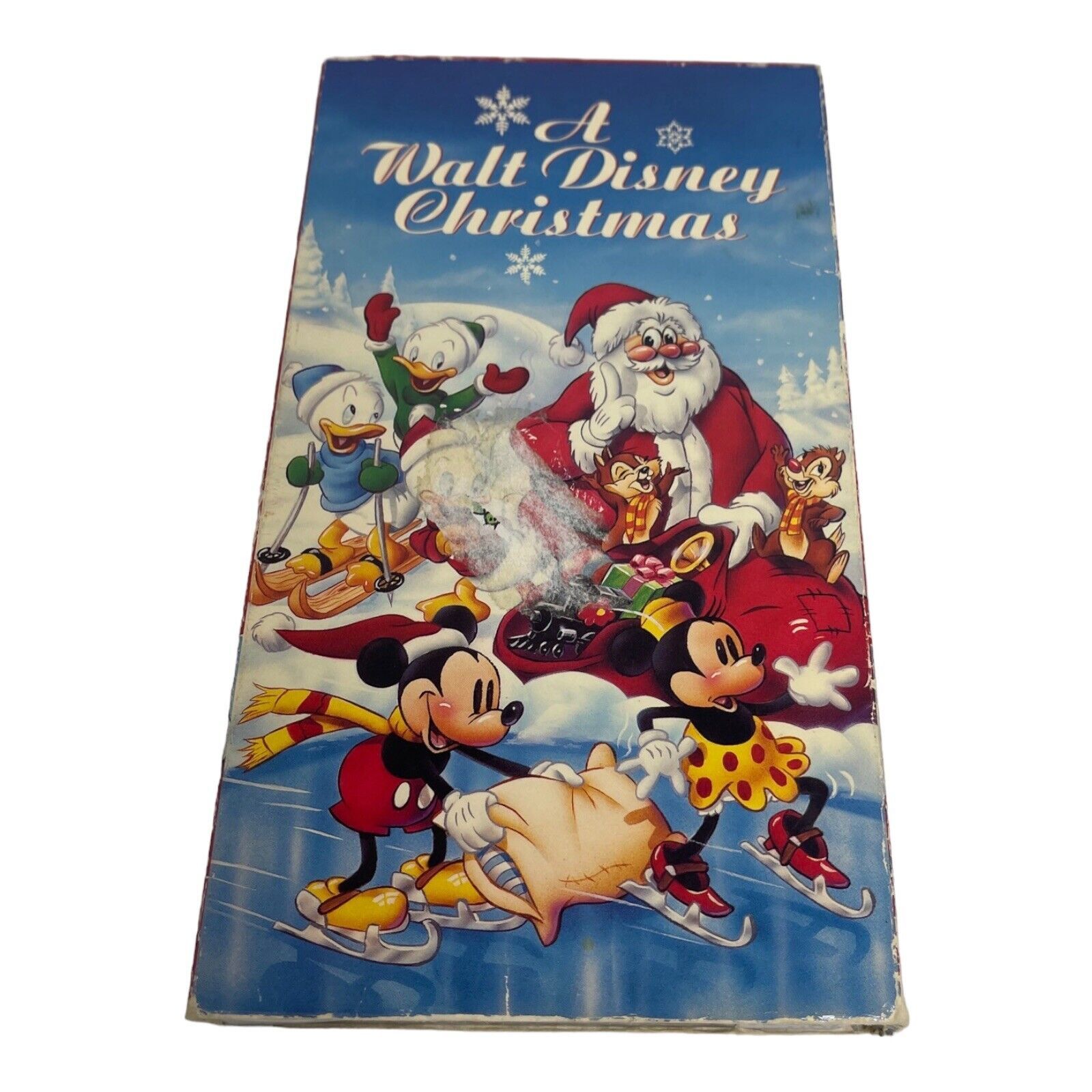 A Walt Disney Christmas (VHS) Video Tape Vintage Mickey Minnie Santa ...