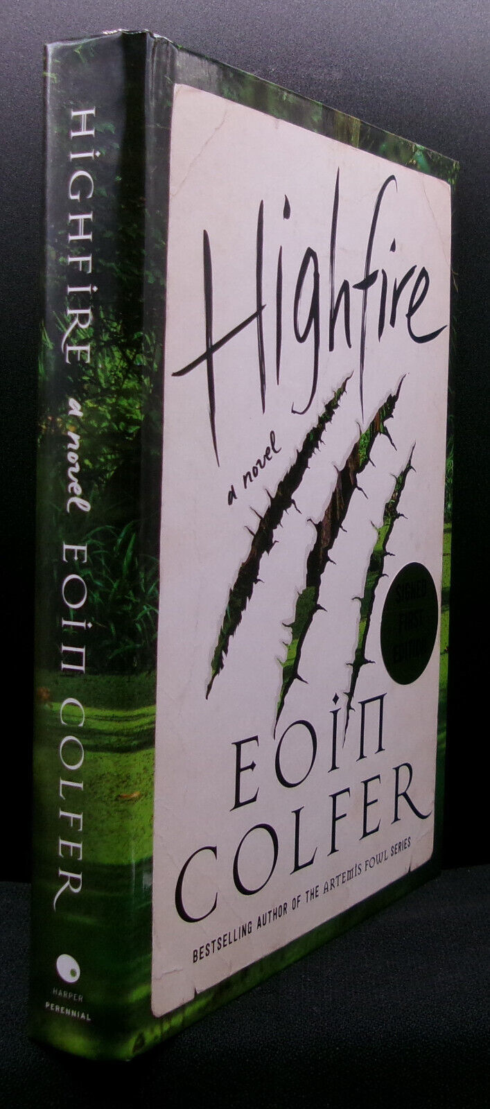 Eoin Colfer HIGHFIRE First edition SIGNED Fine Hardcover Adult Fantasy ...