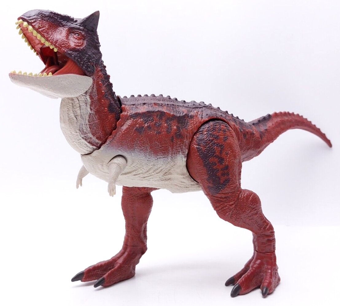 Jurassic World Roar Attack Carnotaurus Dinosaur Action Figure *READ ...