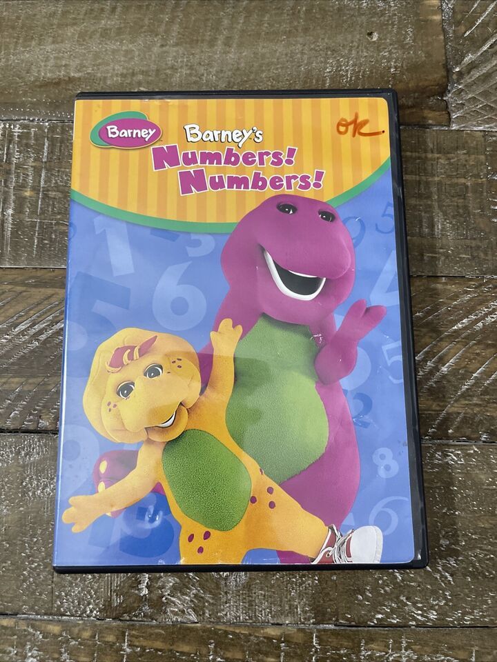 Barney Numbers Numbers DVD Black Case - DVDs & Blu-ray Discs