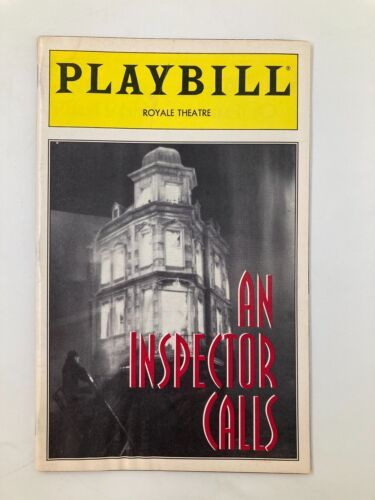 1995 Playbill Royale Theatre An Inspector Calls Harry Carnahan ...