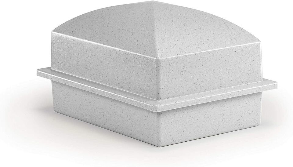 Large/Adult Granite Colored Polymer Single Funeral Cremation Urn Burial ...