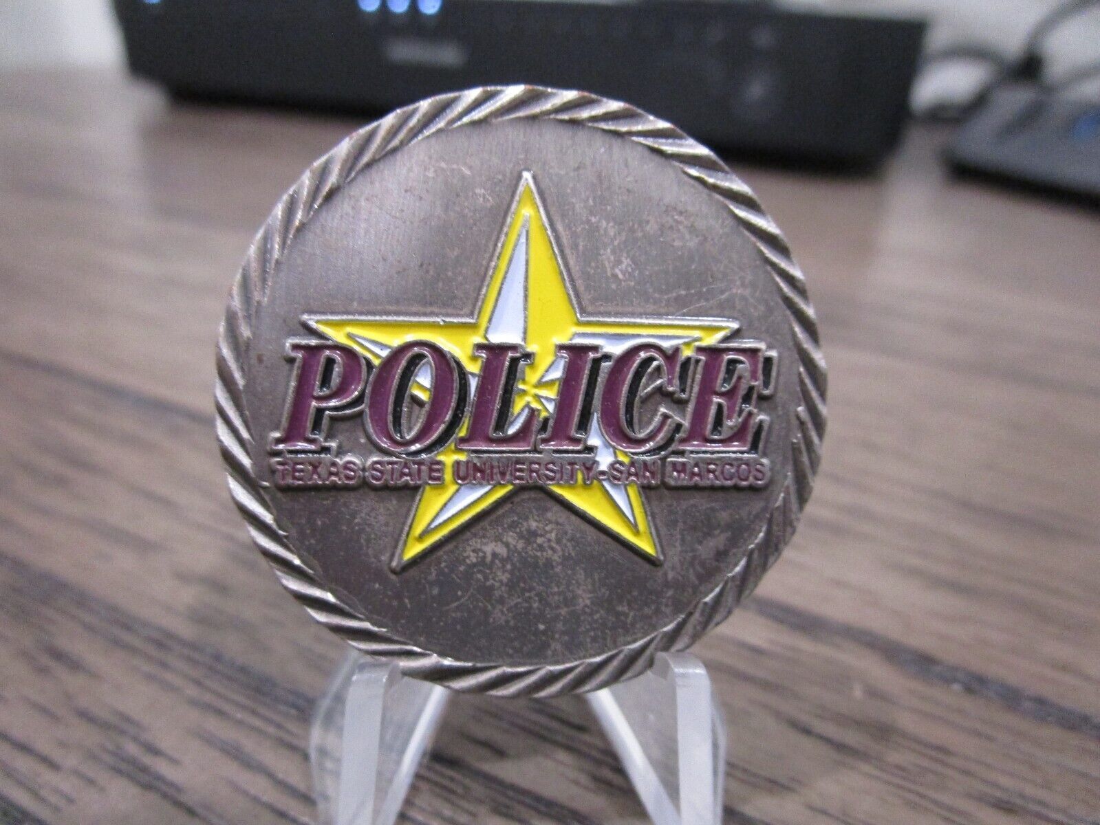 Texas State University San Marcos Police Challenge Coin #190U ...