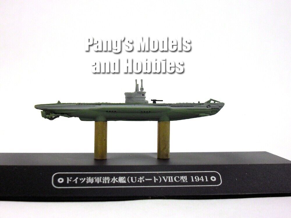 German Type VII Submarine U-boat 1/1100 Scale Diecast Model Ship ...