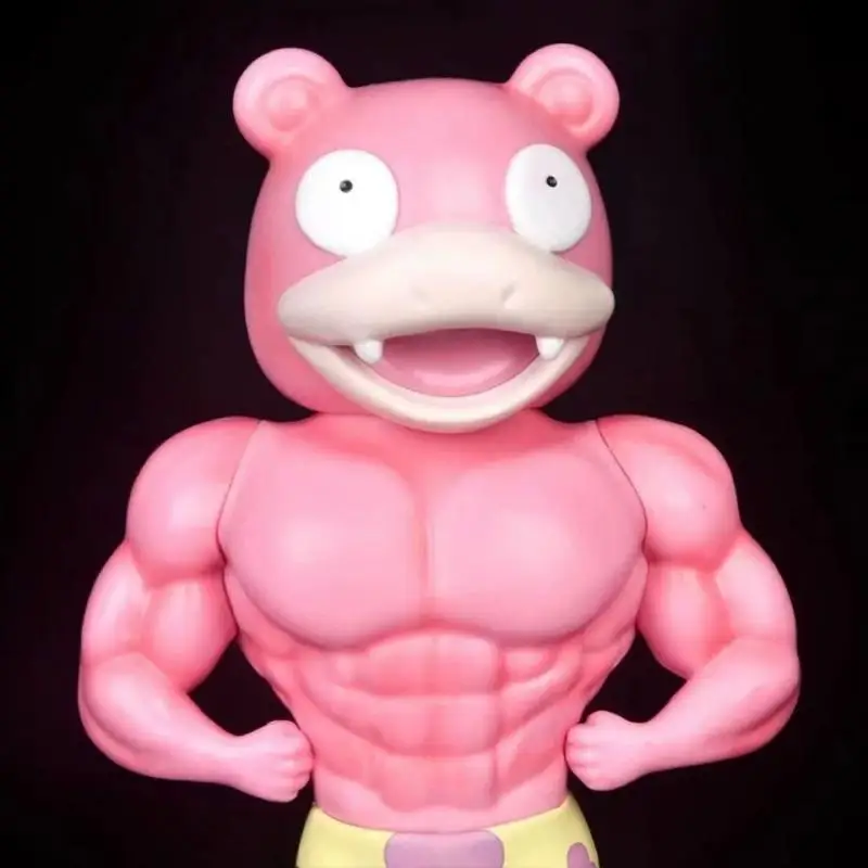 Patrick Star cos Slowpoke Magikarp Snorlax funto Pokemon Hunk Muscle ...