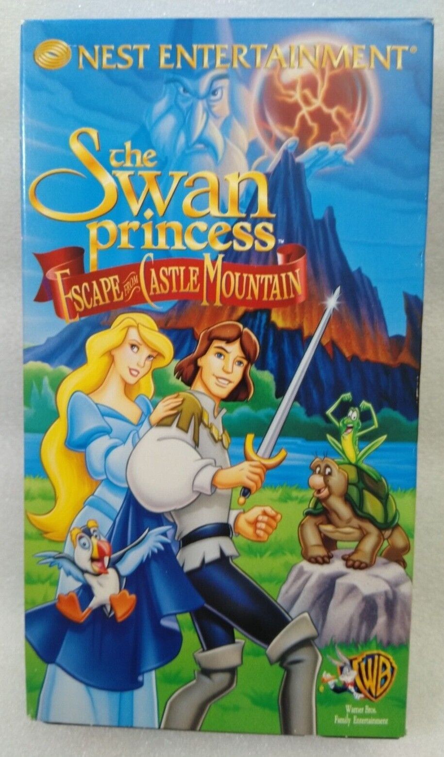 VHS The Swan Princess: Escape From Castle Mountain (VHS 1997 NEST ...