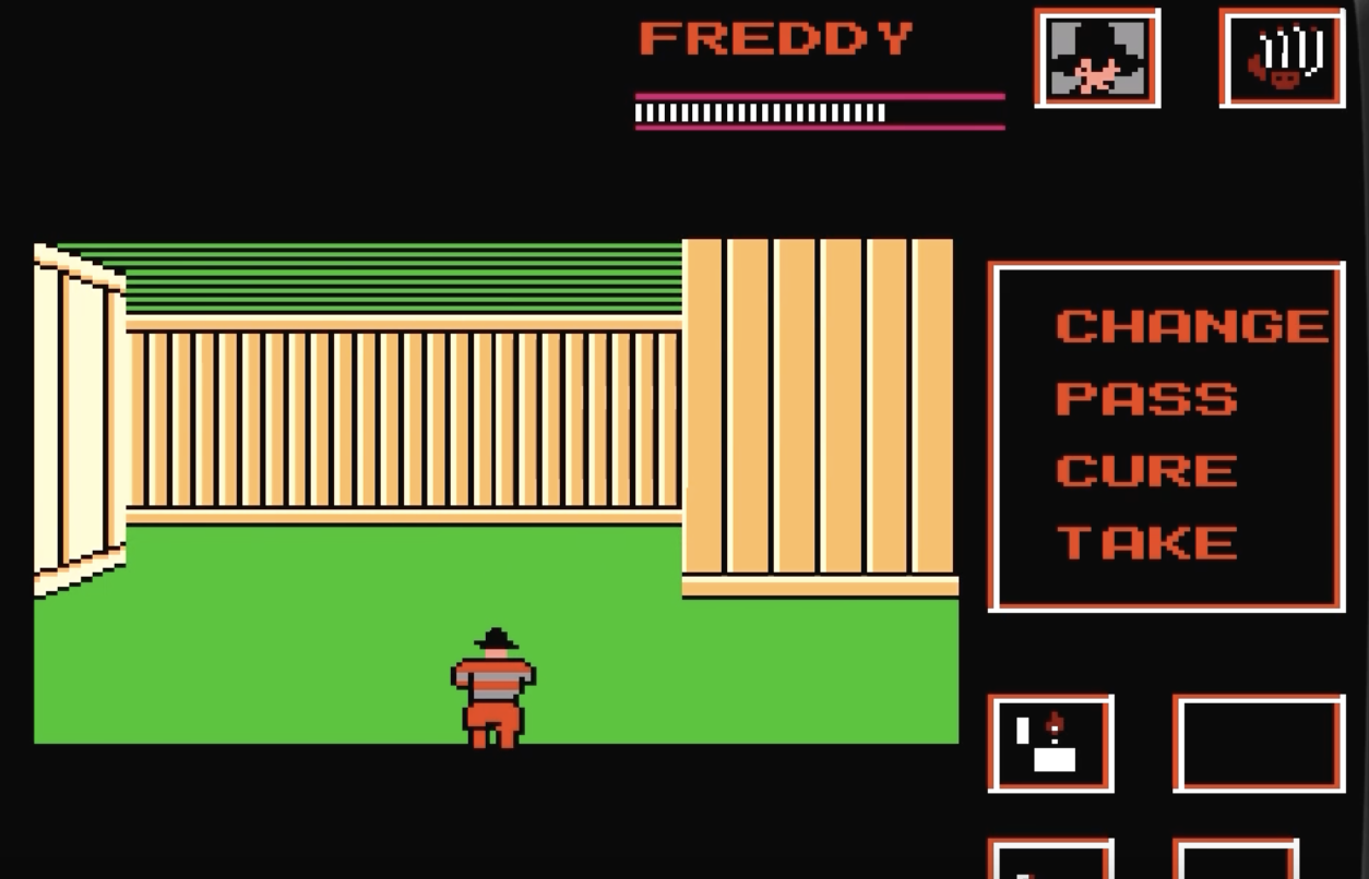 Freddy vs Jason NES Nintendo Famicom Horror NES 8 bit cartridge Very ...