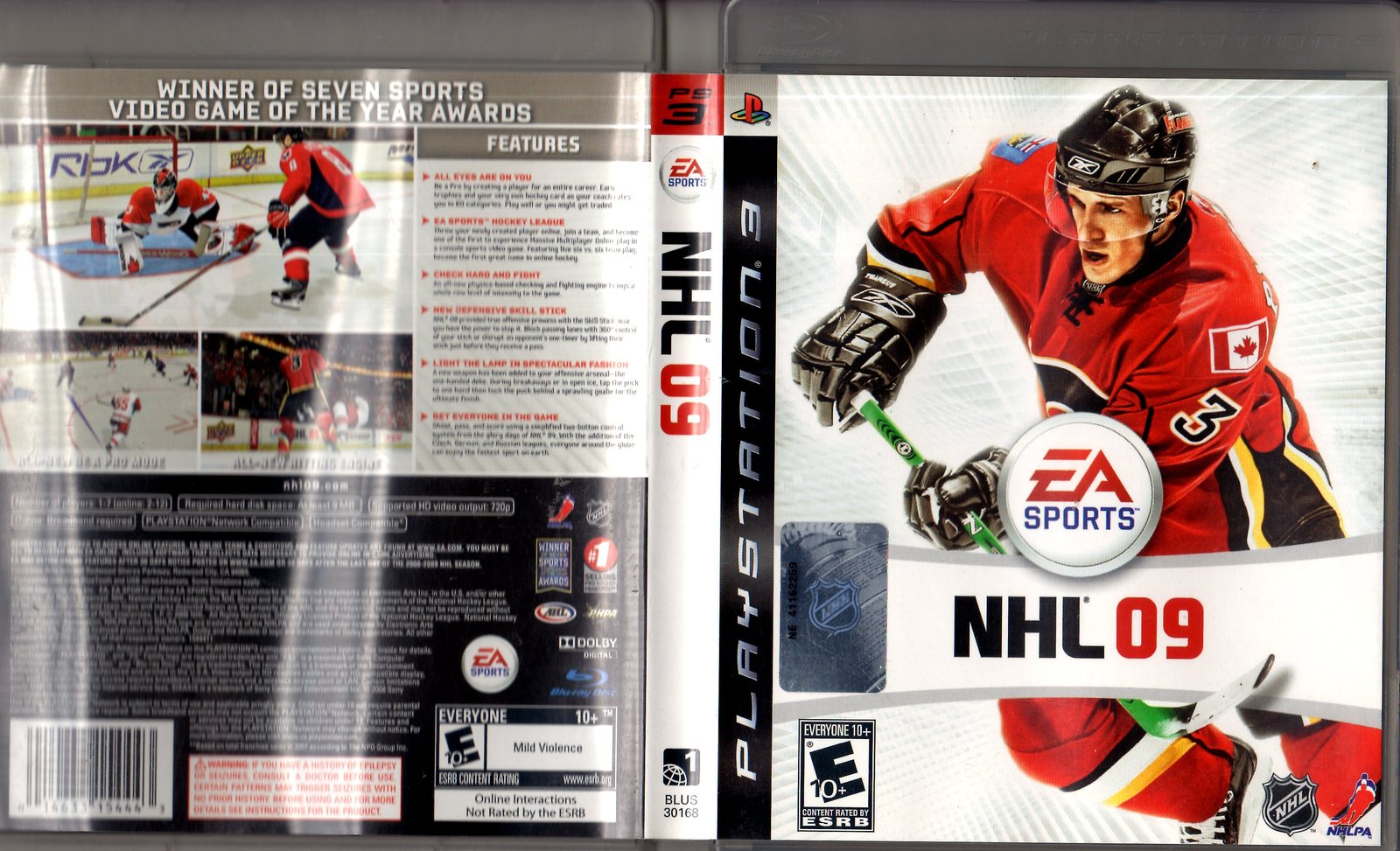 PlayStation 3 - EA Sports NHL 09 - Video Games