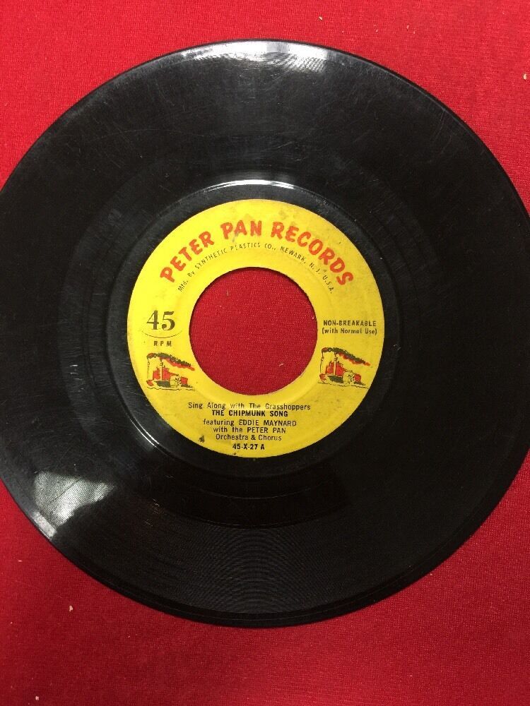 The Chipmunk Song Album_Peter Pan Record_LP_Alvin_ - Vinyl Records