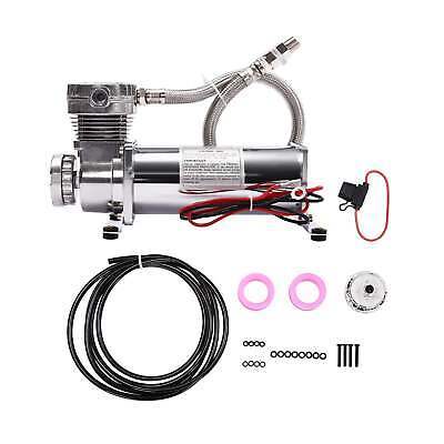 Heavy Duty Air Ride Suspension Compressor Kit, 12V, 200PSI, Portable ...