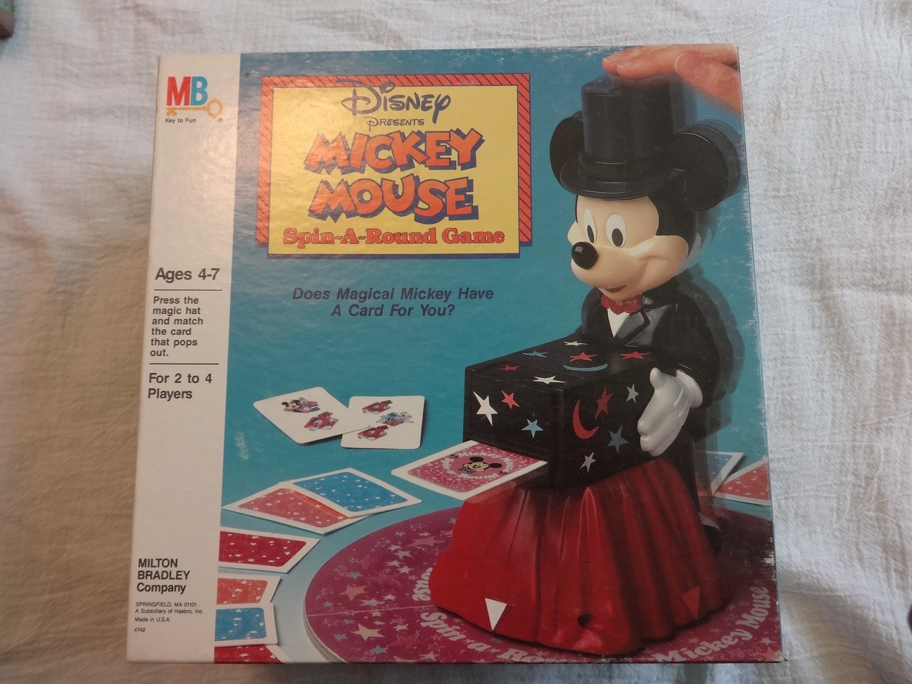 Disney MICKEY MOUSE SPIN-A-ROUND GAME works great - Contemporary ...
