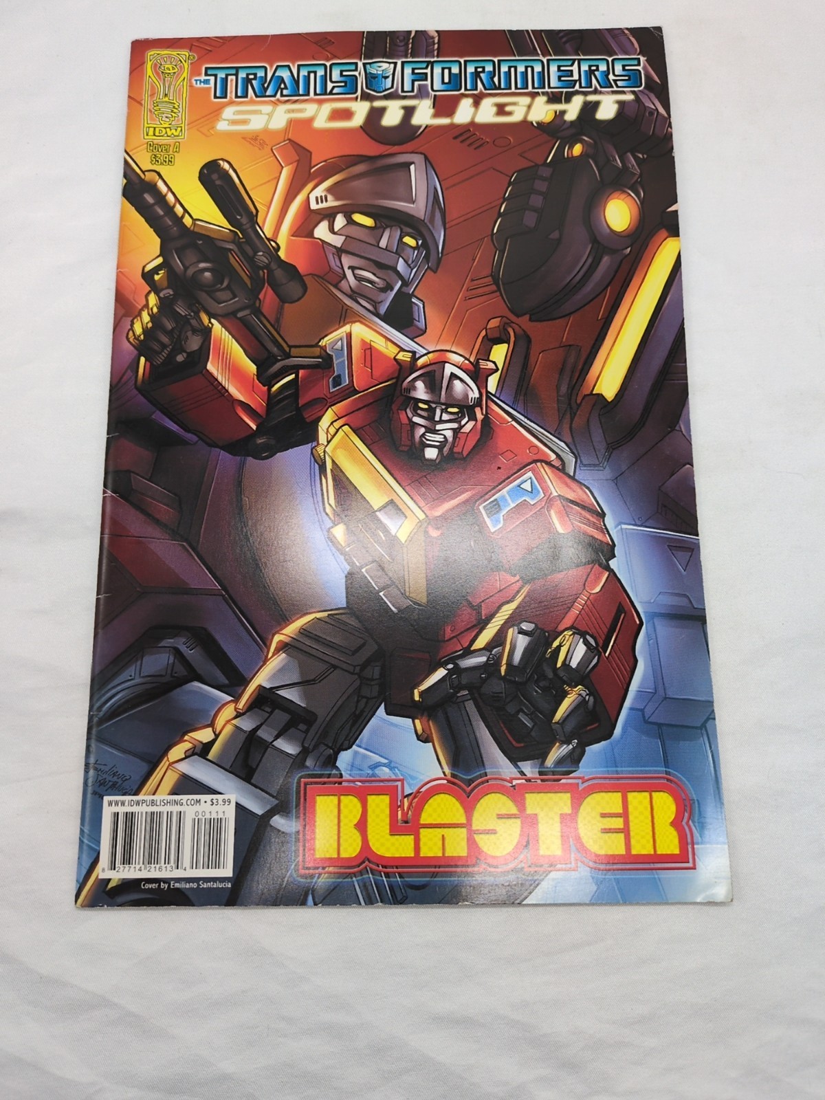 Transformers Spotlight Blaster Comic Book Cover A - Comics & Graphic Novels