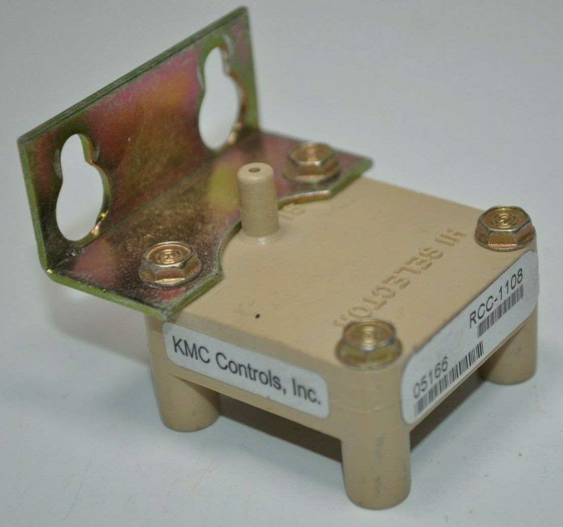 KMC Controls RCC-1108 Relay Higher of 2 Pressures Selector with Bracket ...