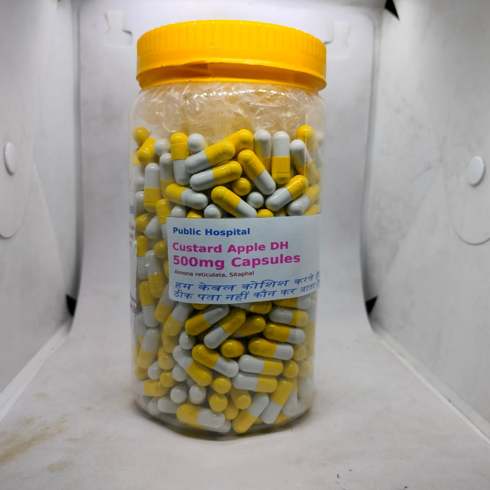 Custard Apple VH Herbal Supplement Capsules 1000 Caps Jar - Other ...