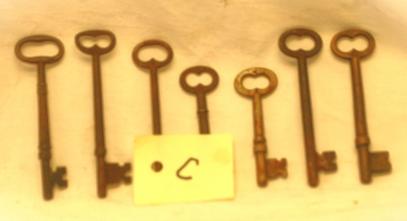 Skeleton Keys All Steel or Cast Iron Lot of and 49 similar items