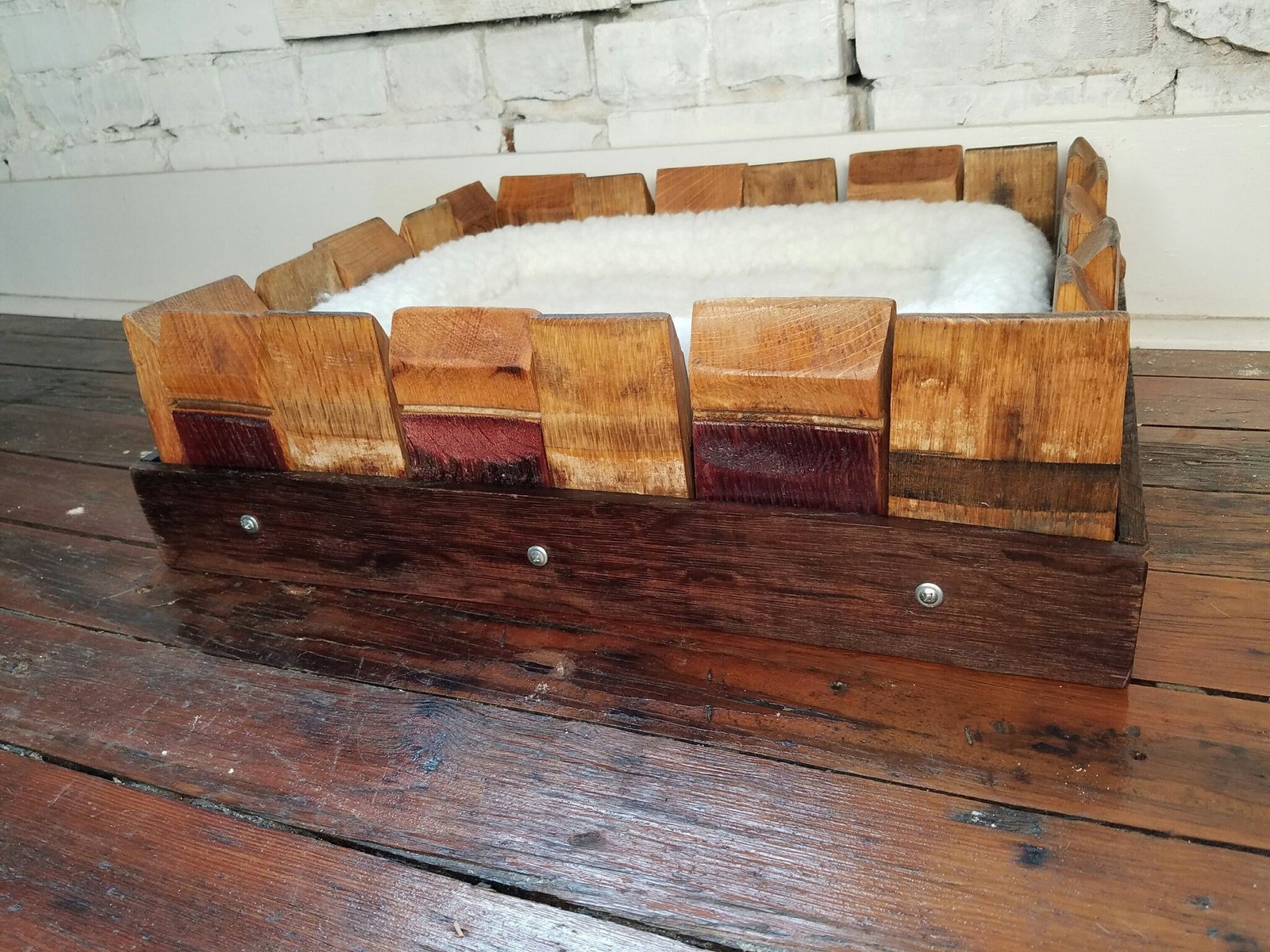 Wine Barrel Pet Bed - Syncope - Made from retired California wine ...