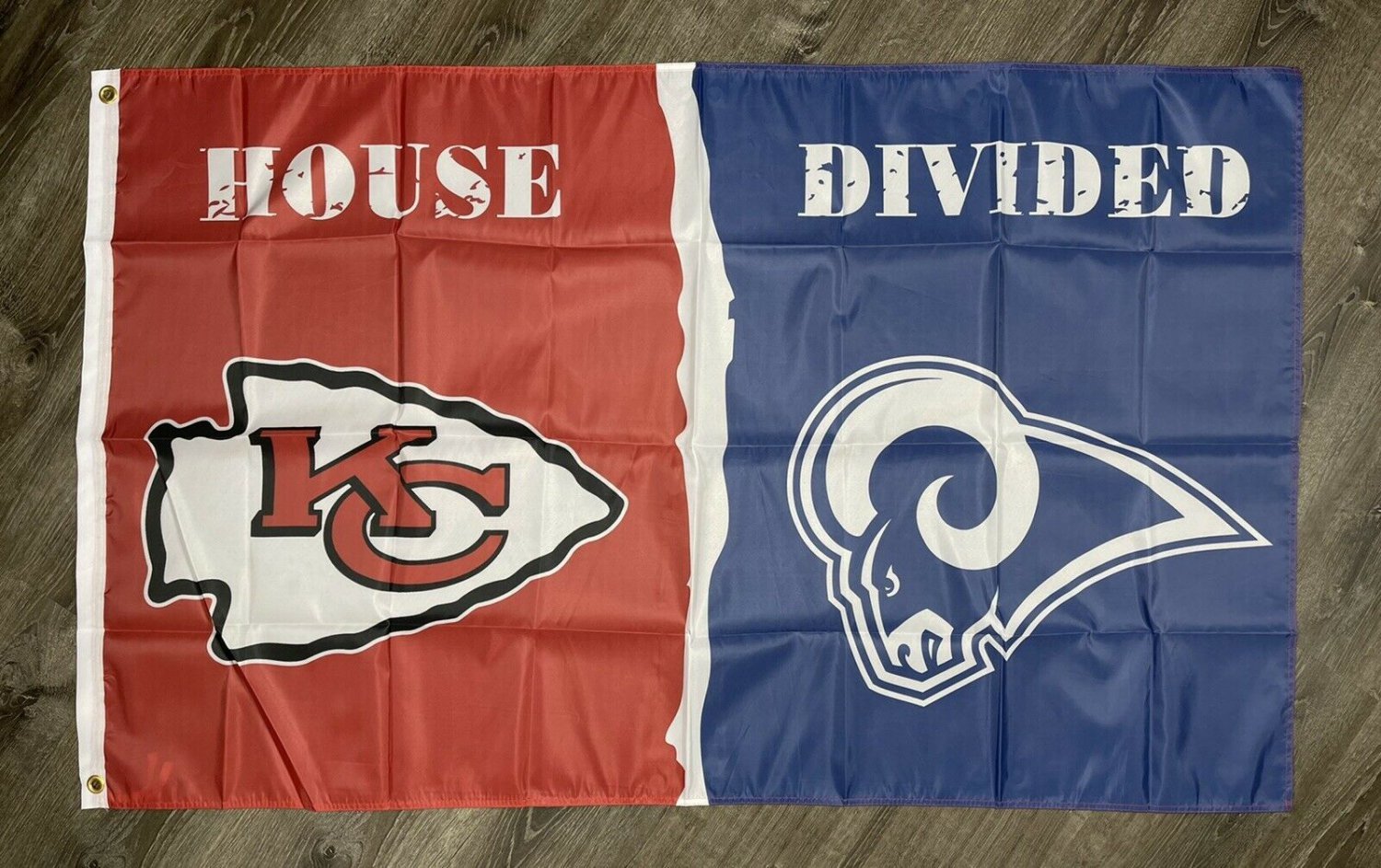 Green Bay Packers vs San Francisco 49ers House Divided Flag 3x5 ft ...