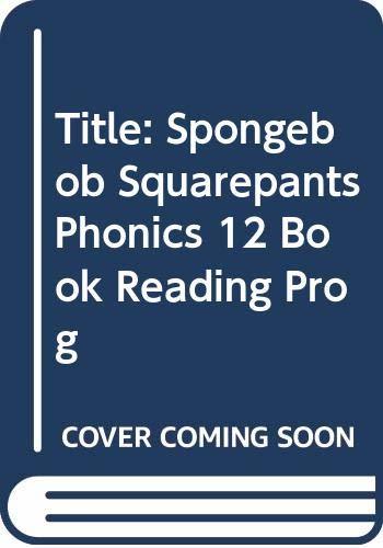 Spongebob Squarepants Phonics: 12 Book Reading Program [Hardcover ...