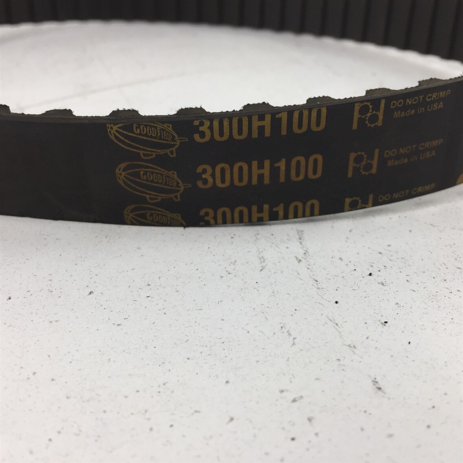 Goodyear 300H100 Cogged Timing Belt Made in USA - Belts