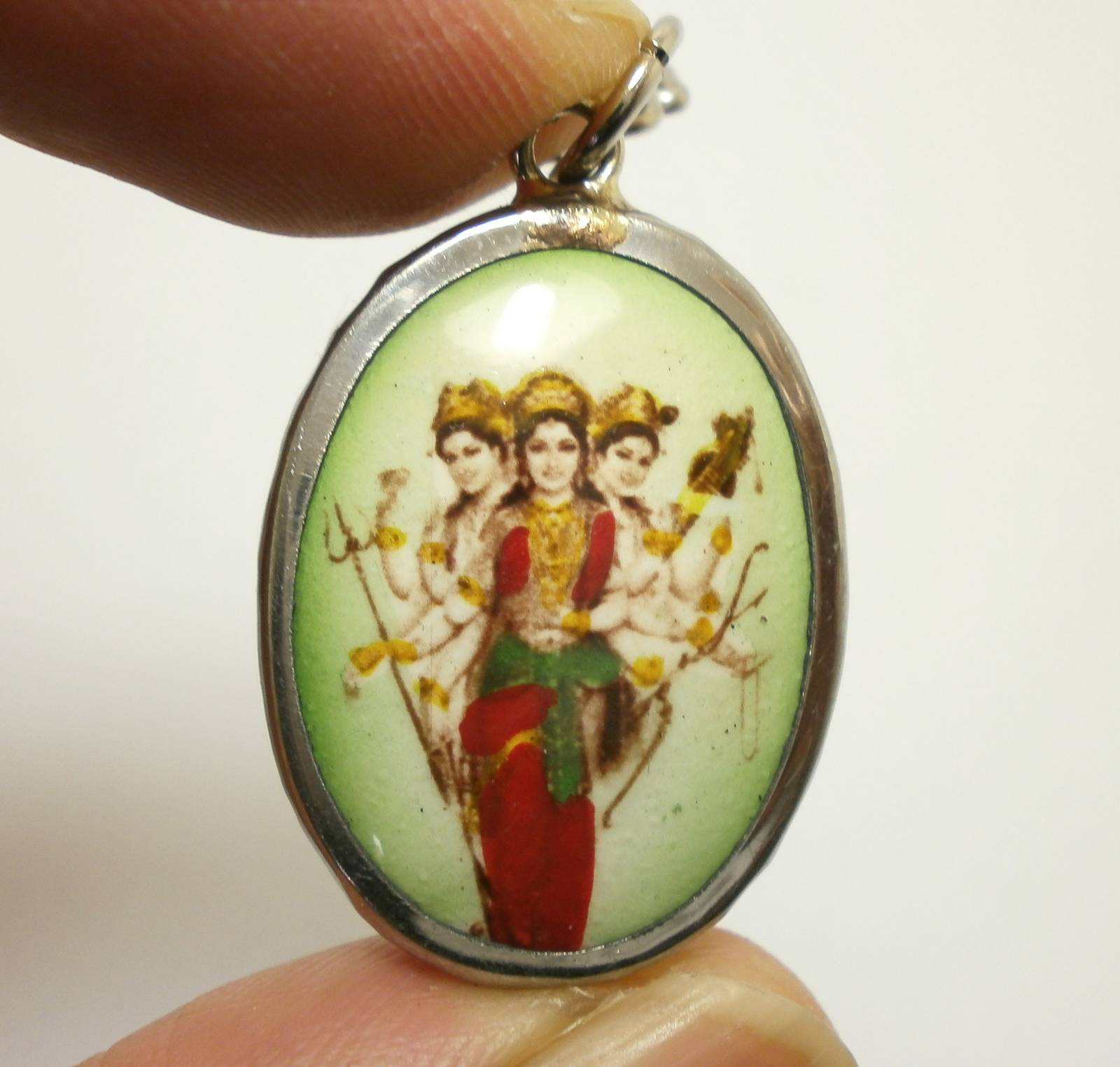 Tridevi Laxmi Saraswati Parvati Shakti Maa Devi Trishakti blessed rich ...