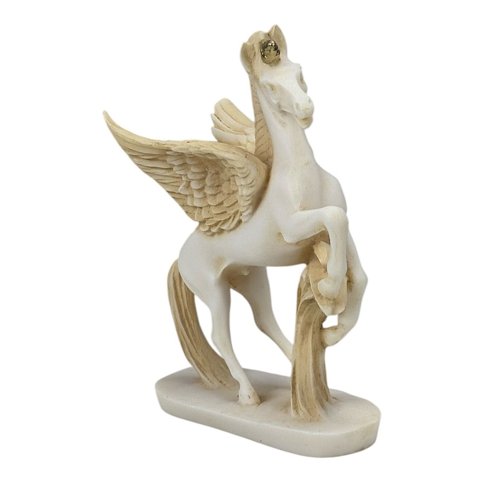 Pegasus Winged Horse Mythology Greek Statue Patina Cast Marble Decor ...
