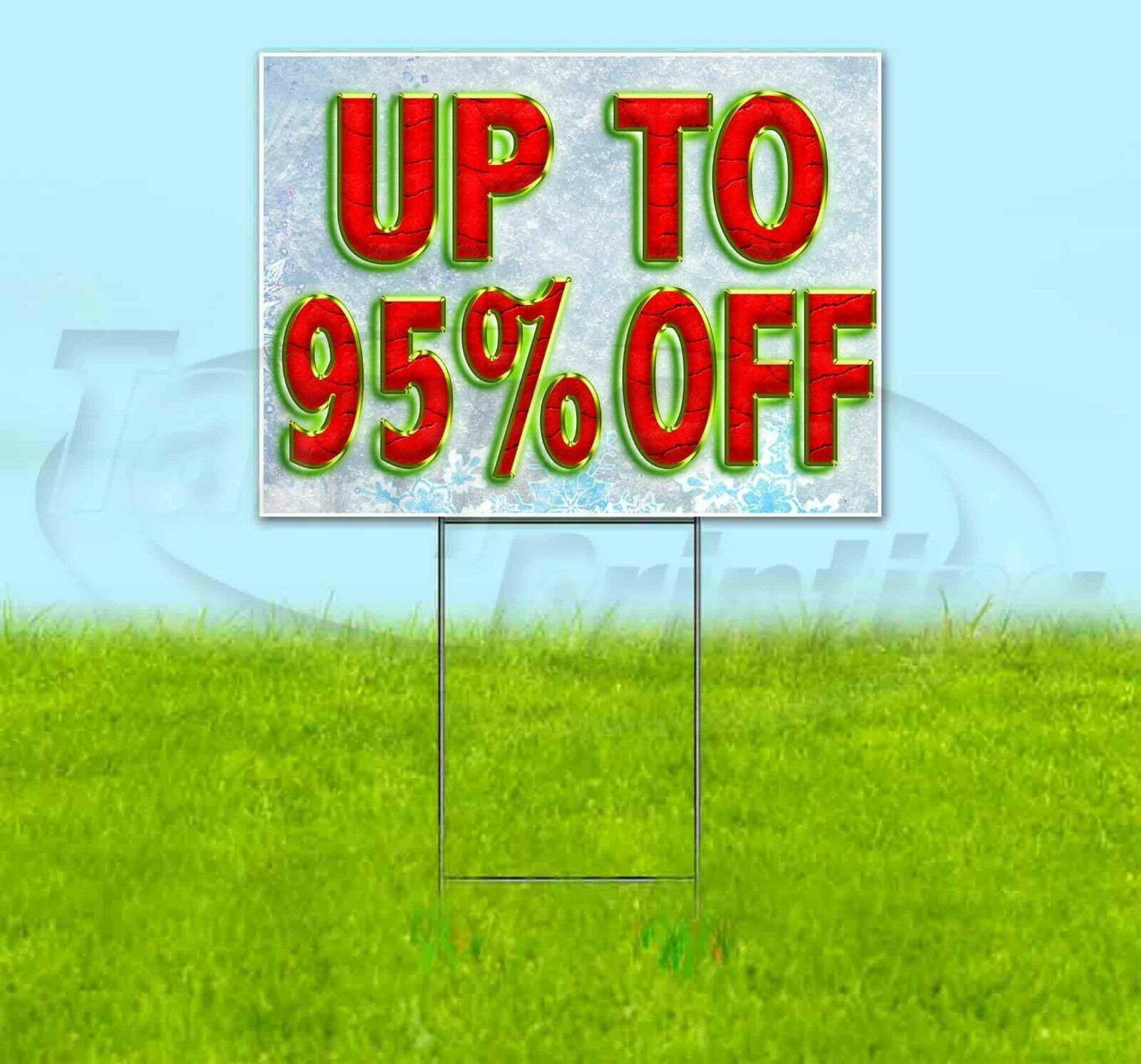 UP TO 95% OFF 18x24 Yard Sign Corrugated Plastic Bandit Lawn Business ...