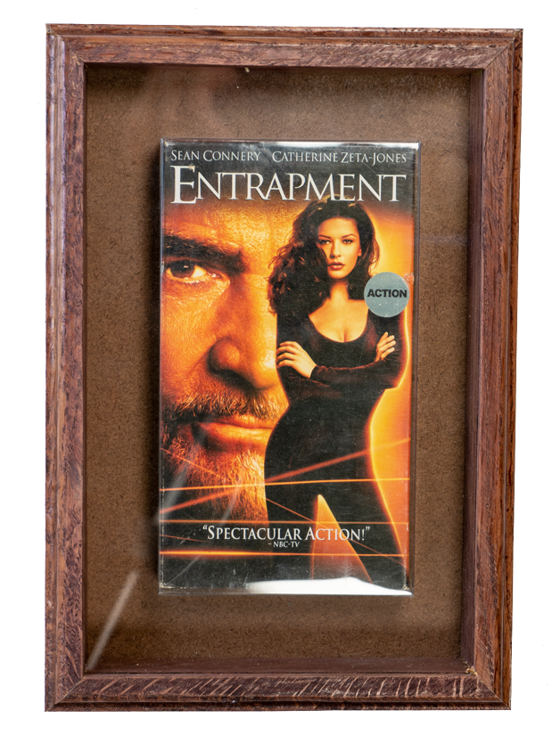 Custom Entrapment VHS Shadow Box Cedar | Basic | Home Theater Decor ...