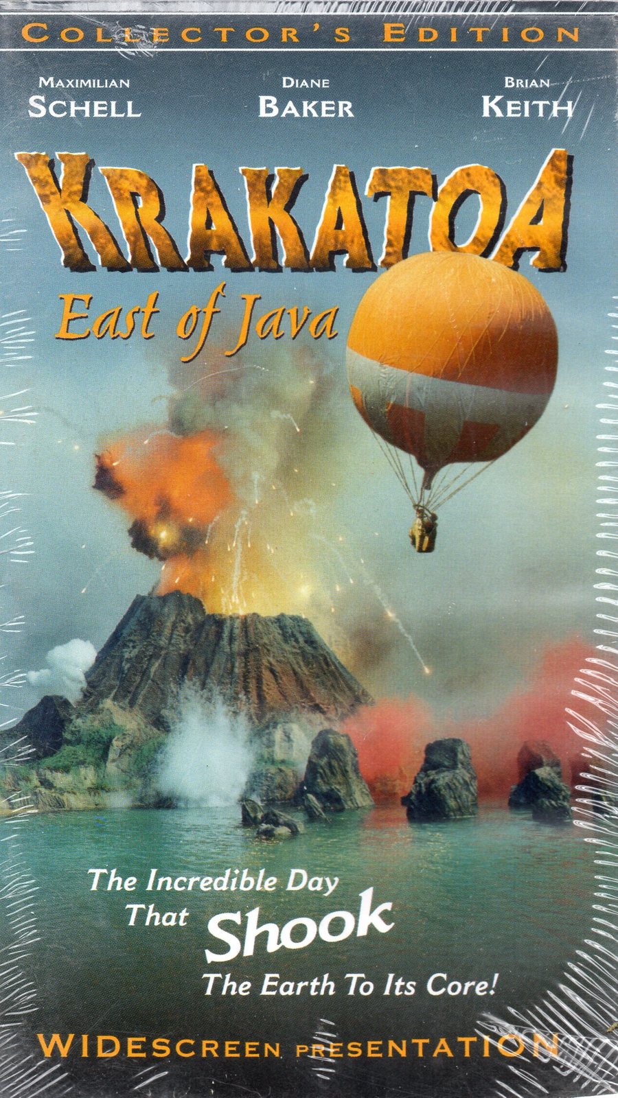 KRAKATOA, EAST of JAVA (vhs) *NEW* widescreen, volcano disaster ...