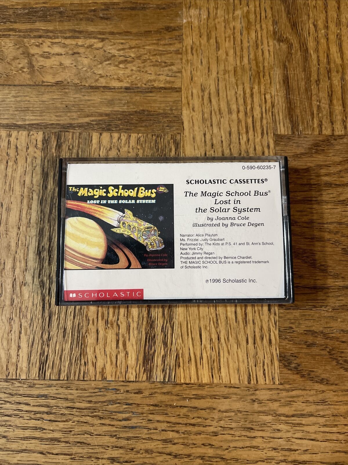 Scholastic The Magic School Bus Lost In The Solar System Cassette ...