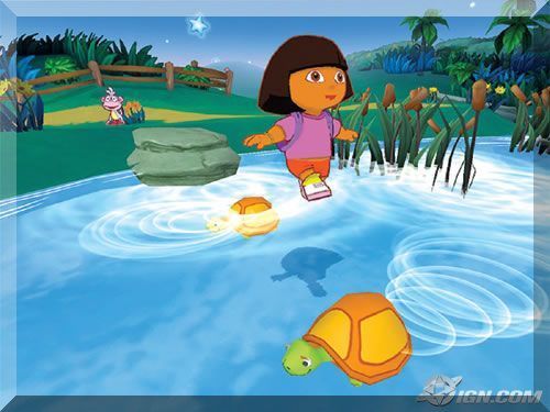 PS2 - Dora The Explorer: Journey To The Purple Planet (2005) *Complete ...