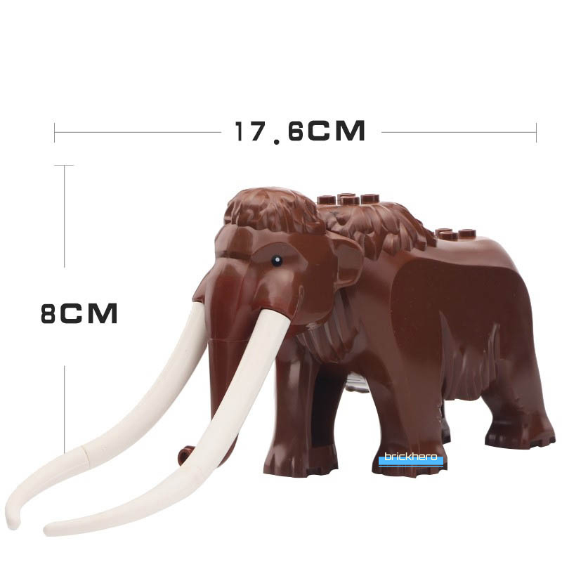 Woolly Mammoth City Arctic Custom Printed Lego Compatible Minifigure ...