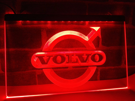 Volvo 3D LED Neon Sign Light Plate Flag Club Man Cave Emblem - Other ...