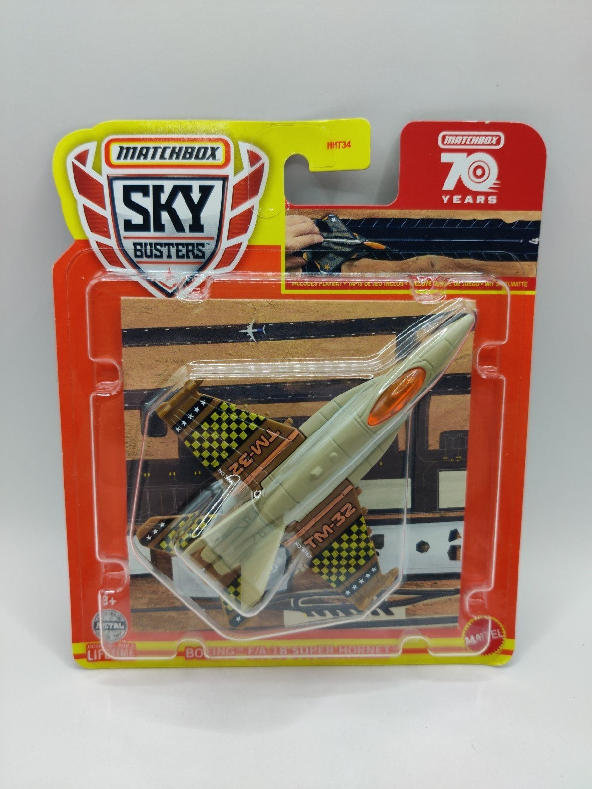 Matchbox Sky Busters Boeing F/A 18 Super Hornet Sky Sentry MBX Pusher ...