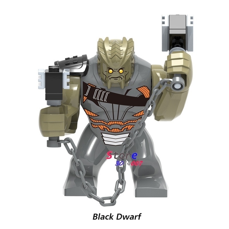 Black Dwarf Cull Obsidian Minifigures Marvel Avengers Infinity War Block - Building Toy Complete ...