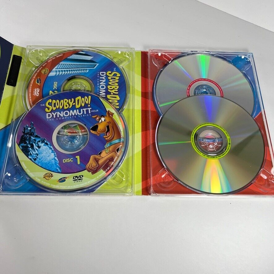 The Scooby Doo Dynomutt Hour Complete Series Set Cartoons History Bonus ...