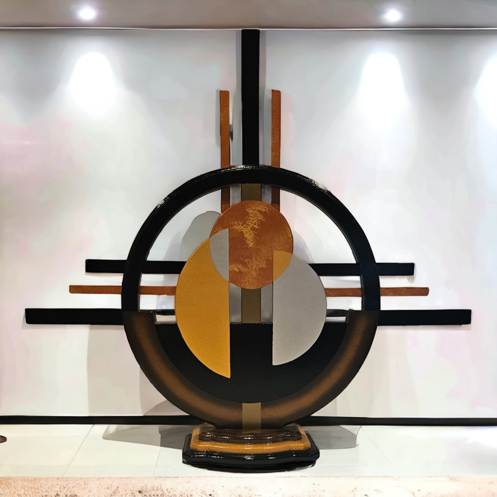 Mid-century tabletop sculpture, contemporary modern table sculpture by ...