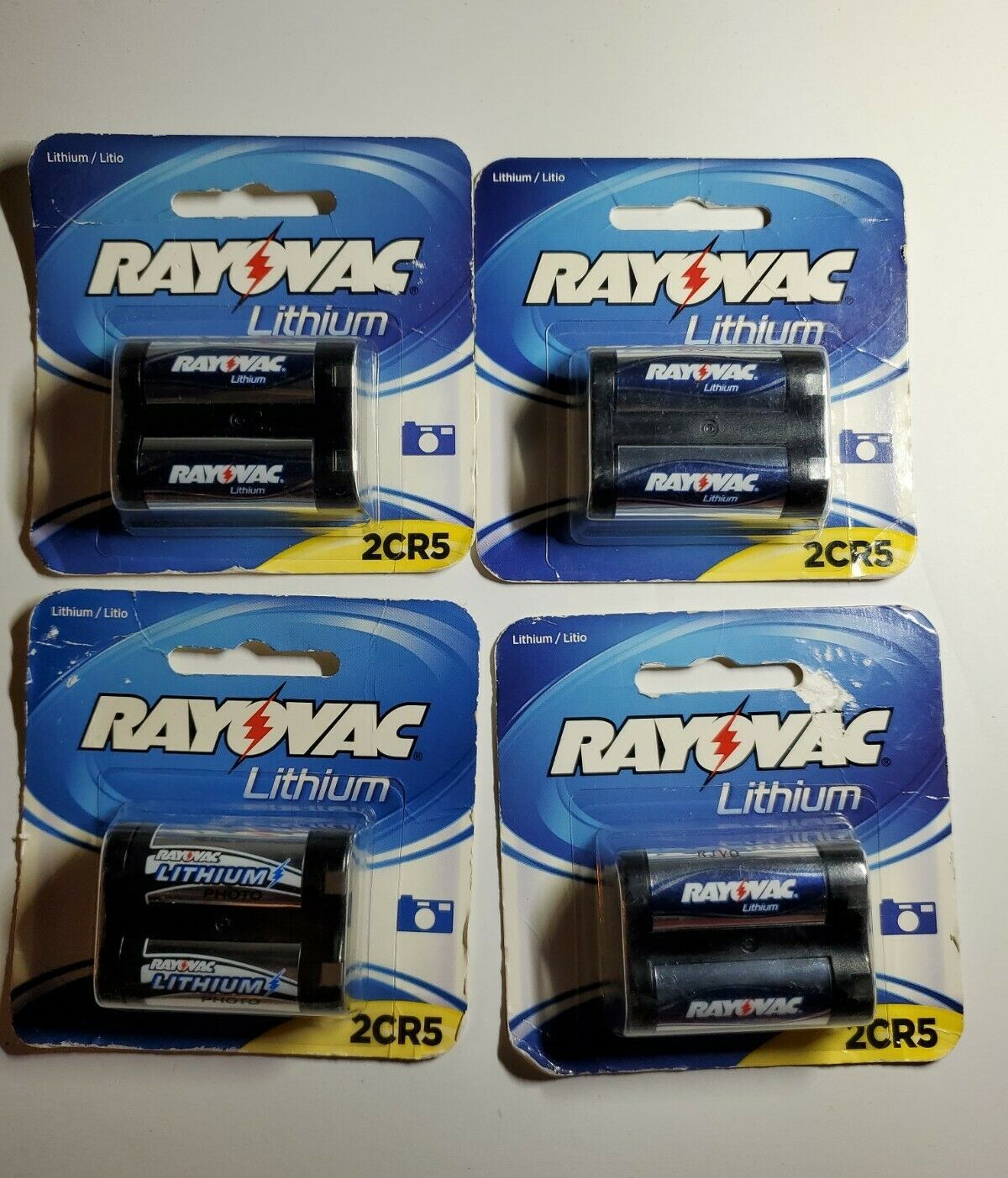 4 NEW Sealed Rayovac Lithium 2CR5 EXP 2022 Lot Bundle (USA SHIPS FREE ...