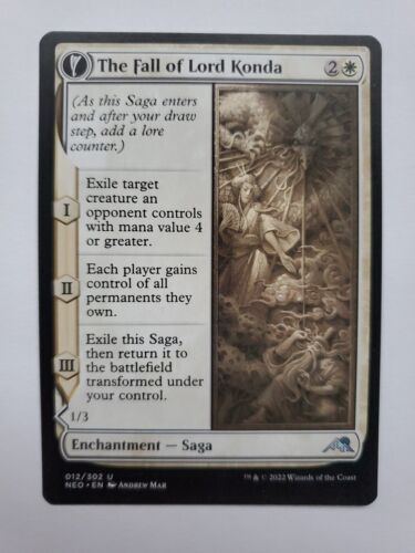 MTG Magic The Gathering Card Fragment of Konda Enchantment Creature ...