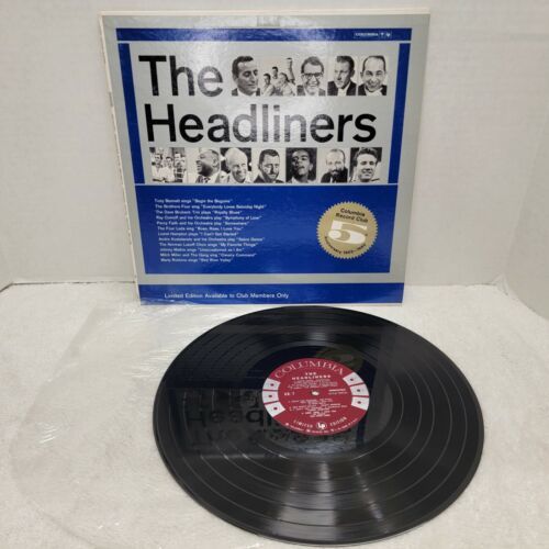 THE HEADLINERS Columbia Record Club 5th Anniversary GB-7 LP Record ...
