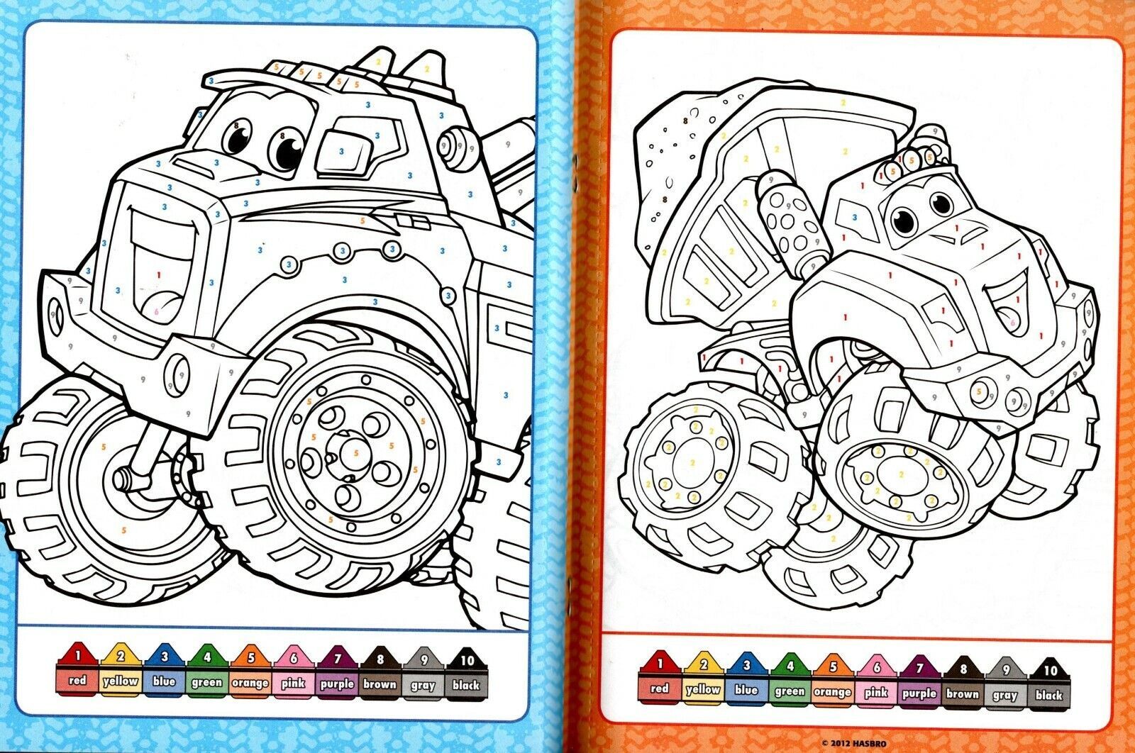 Tonka Chuck & Friends - Color by Number Coloring Book - Books