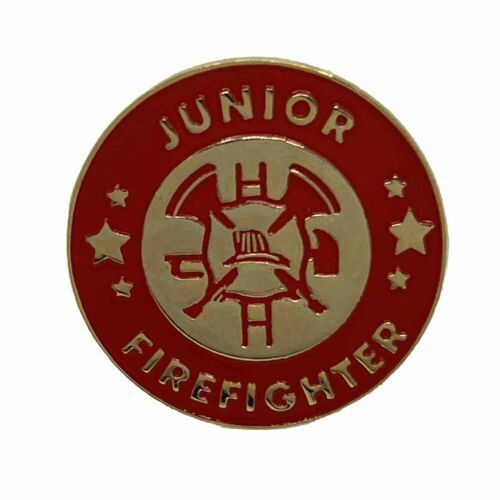 Junior Firefighter Firefighting Fire Department Rescue Enamel Lapel Hat ...