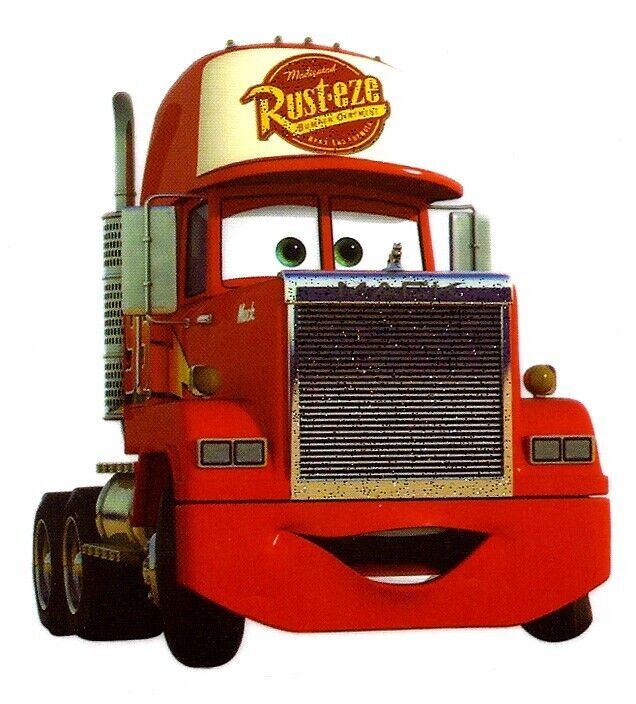 3X3" MACK Superliner truck IRON On TRANSFER Heat Vinyl race car ...