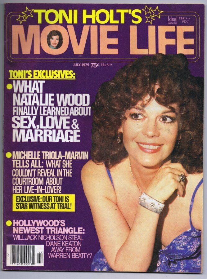ORIGINAL Vintage July 1979 Toni Holt Movie Life Magazine Natalie Wood ...