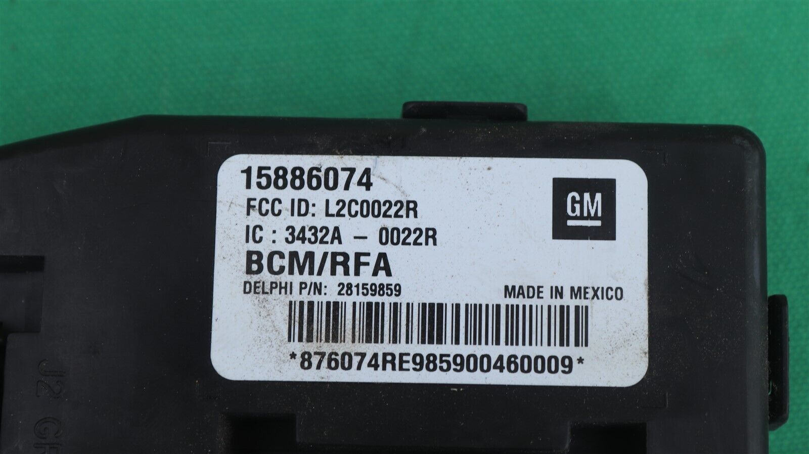 GM Chevrolet Colorado Canyon Bcm Bcu Body Control Module 15886074 ...