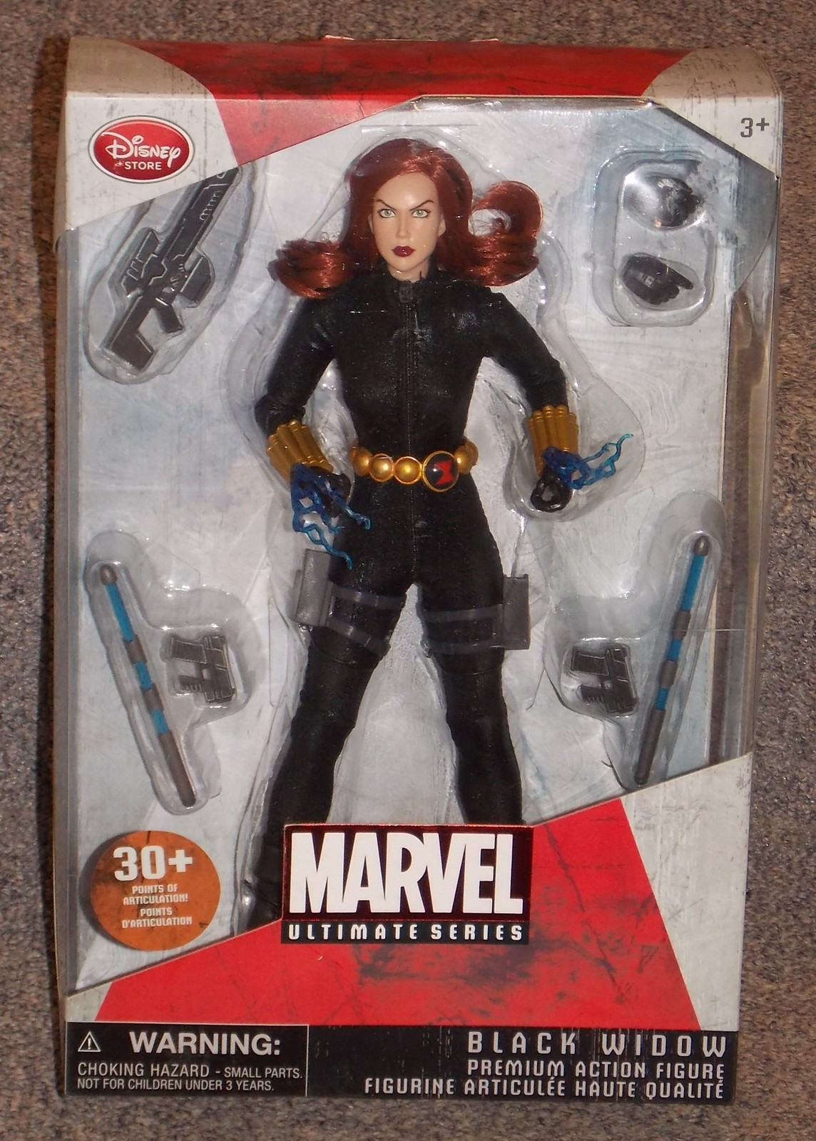 Marvel Black Widow 10 inch Action Figure Disney Store Exclusive New In ...