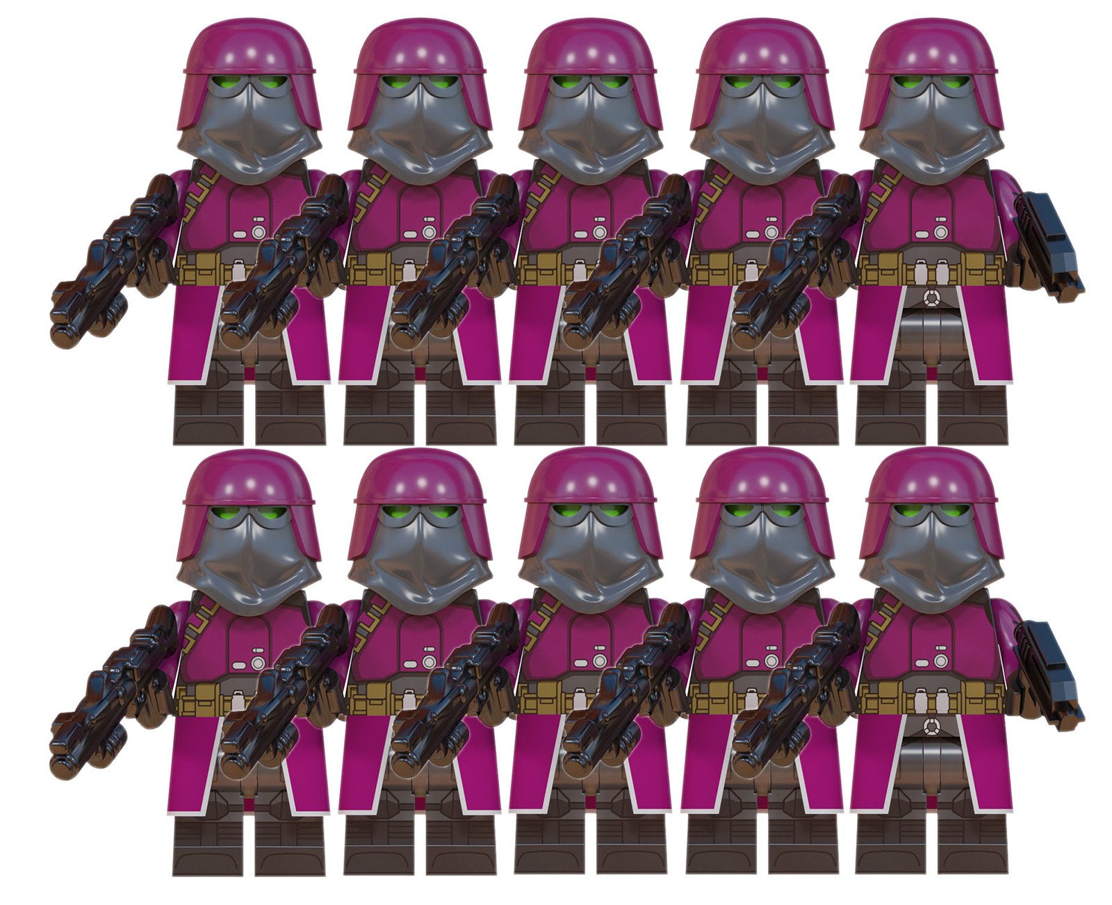 Star Wars The Galactic Marines 4th Sector Army Soliders 10 Minifigures ...