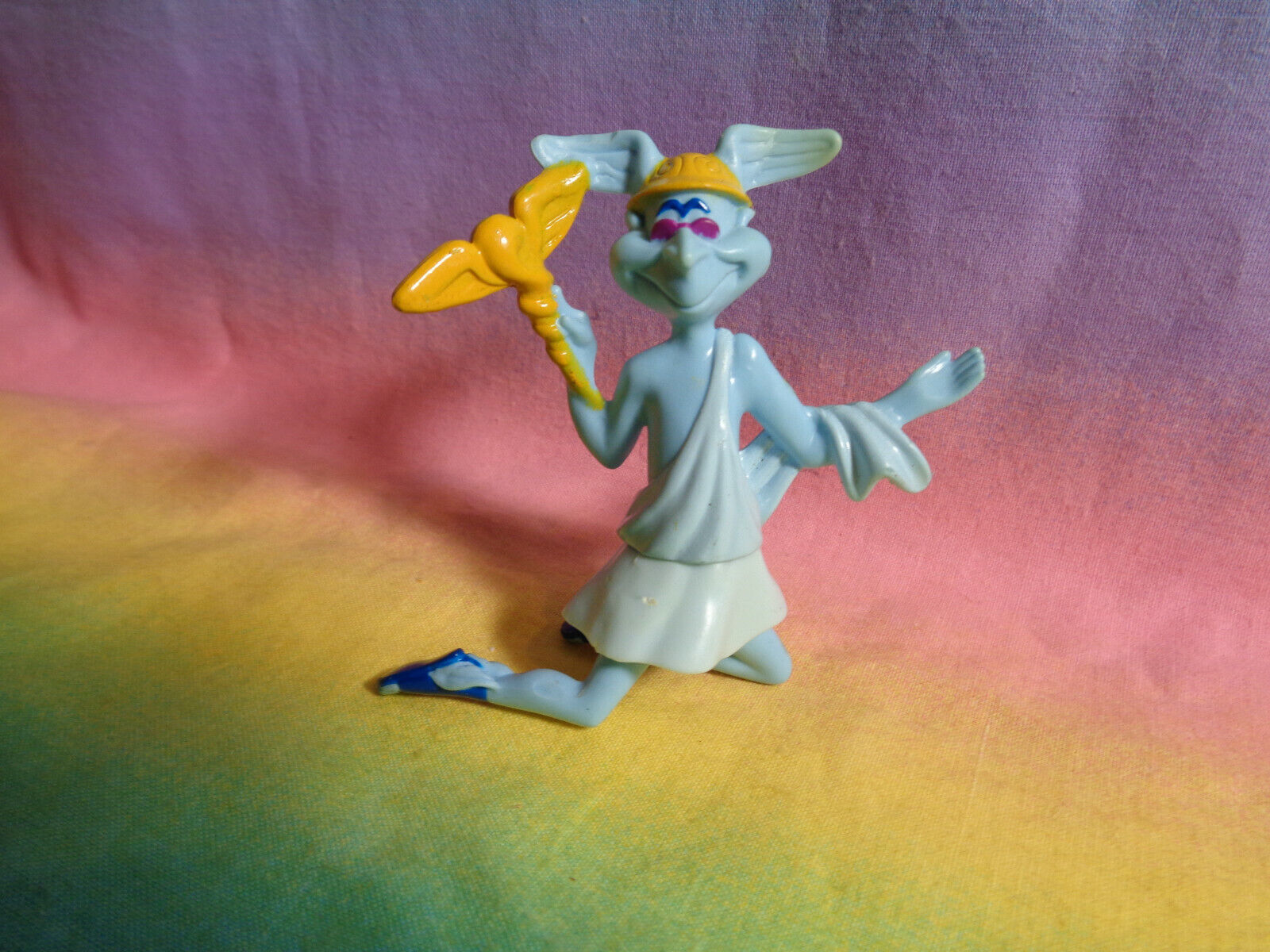 Vintage 1996 McDonald's Disney Hercules Hermes Figure - Fast Food