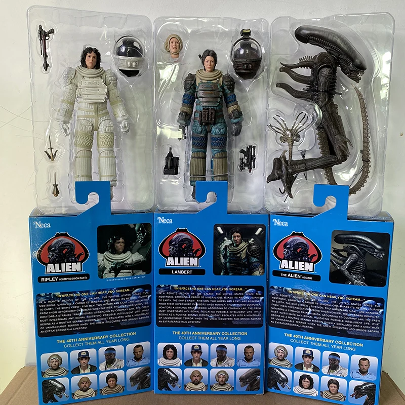 NECA Alien Lambert Ripley Predator ASH KANE The Alien Predator Warrior ...
