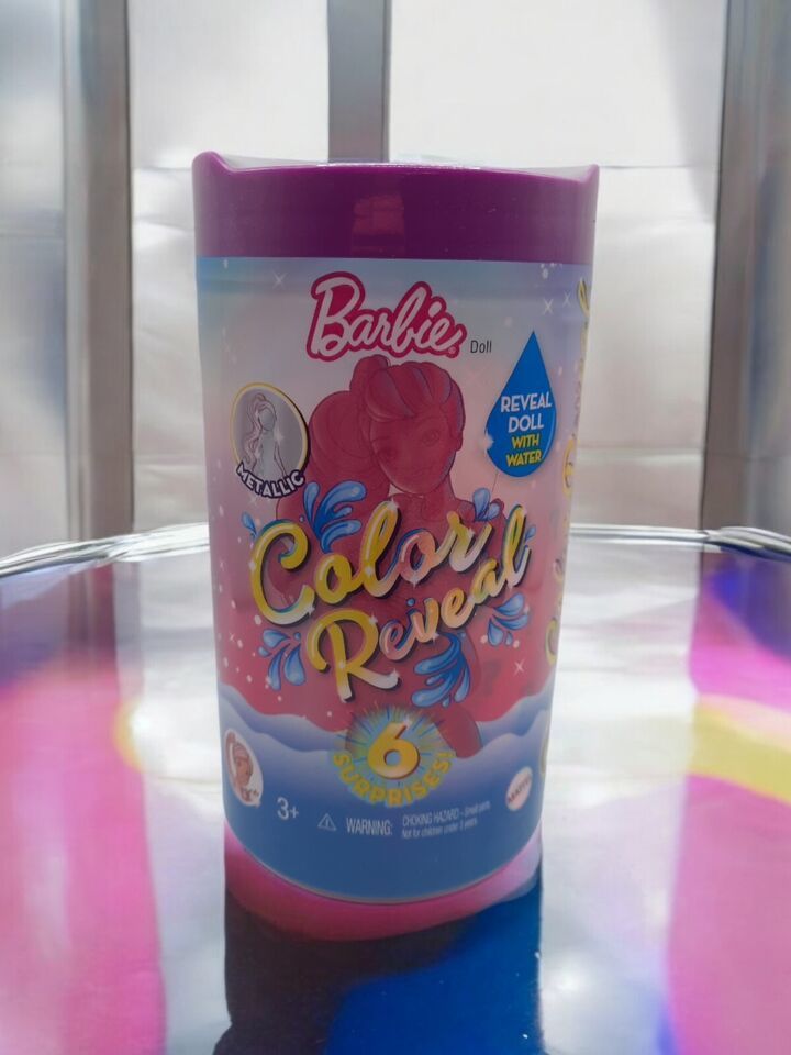Barbie Color Reveal Chelsea Doll Set w/6 Surprises Water Reveals Doll's ...