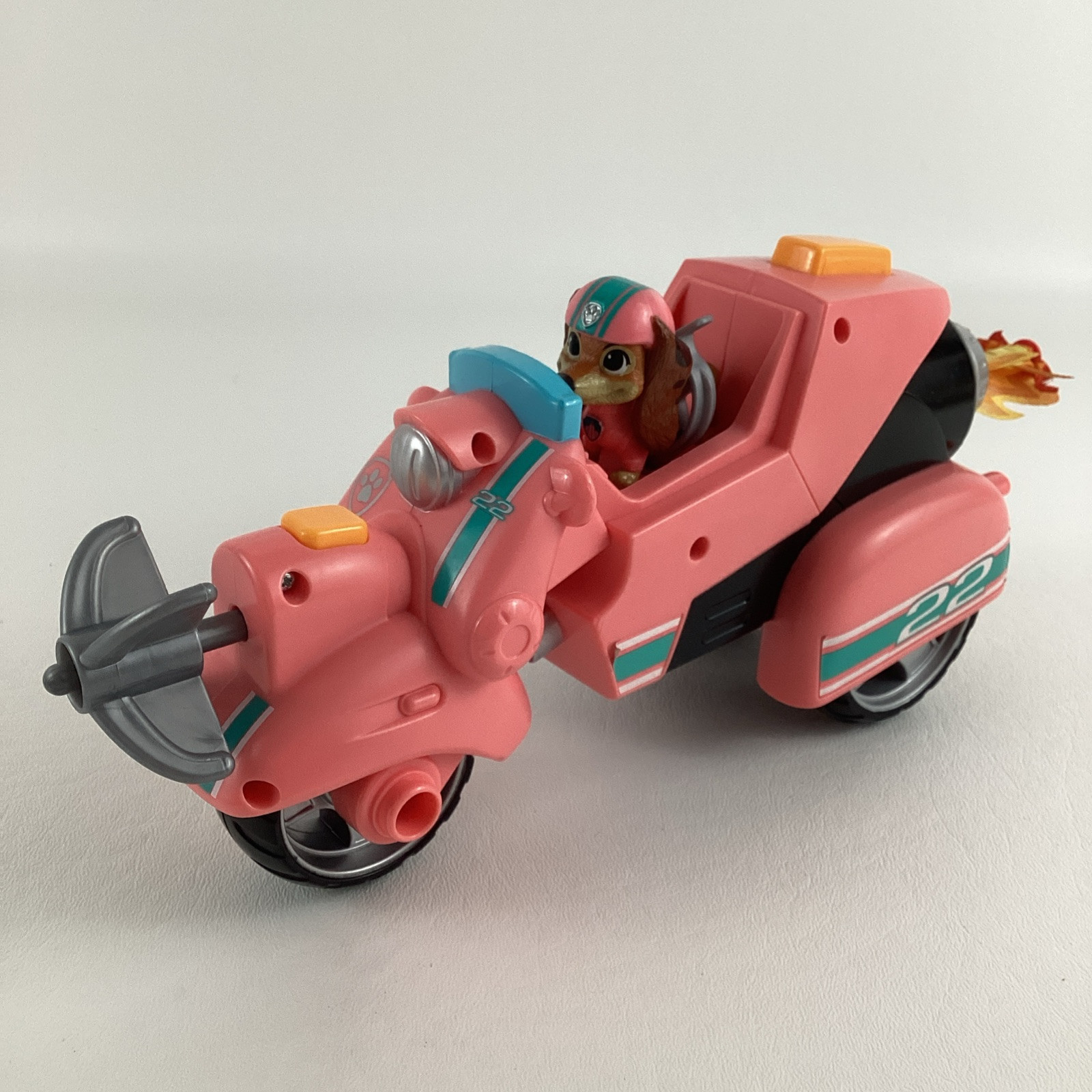 Paw Patrol Rescue Pups Mighty Movie Liberty Action Figure Cycle Flame ...